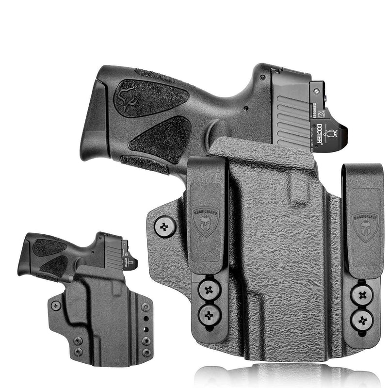 Taurus G2C G3C IWB & OWB Convertible Holster,Optic Ready, Adj Ride Hei