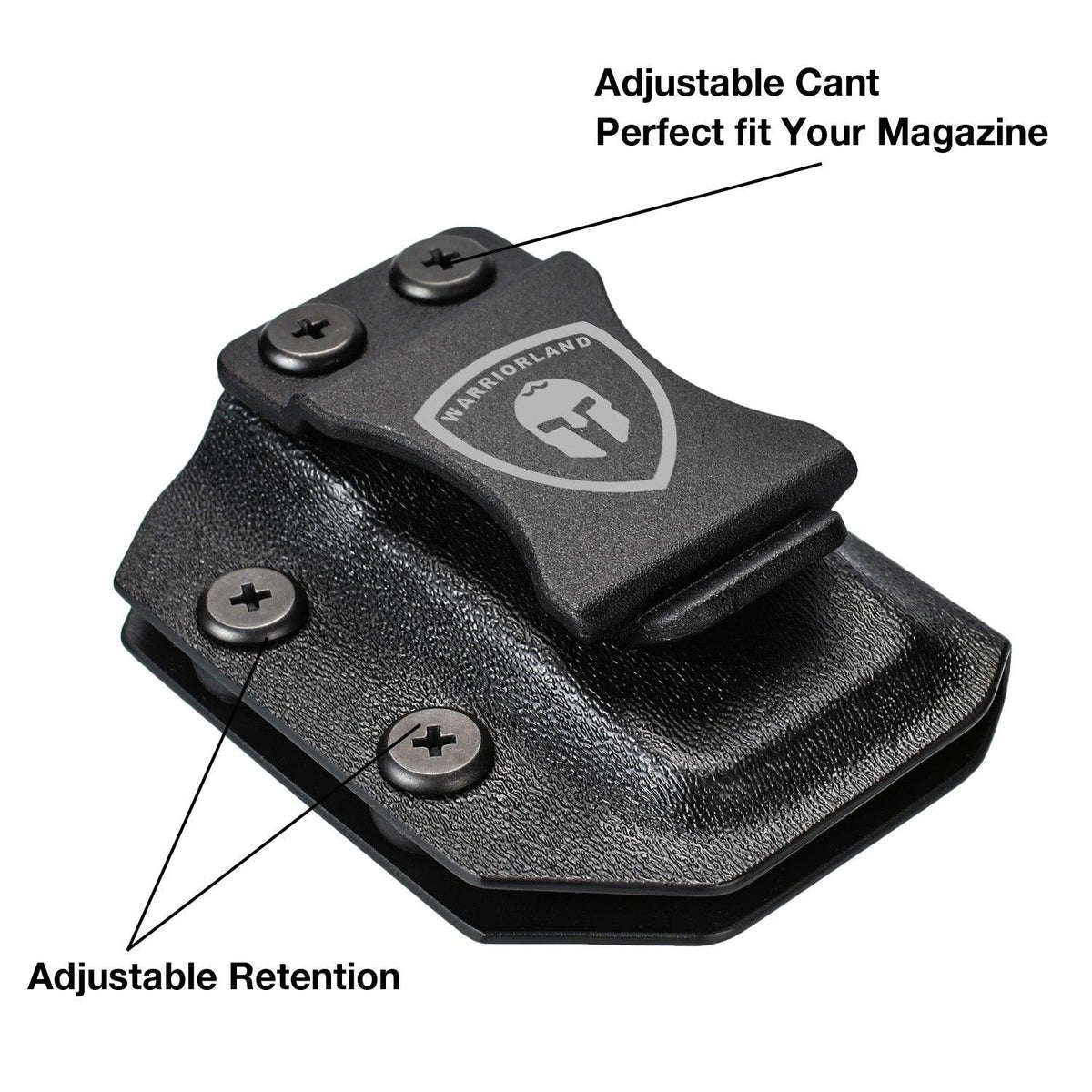 Glock 43X / G43X MOS Mag Carrier IWB/OWB Magazine Holster 9mm/.40 Stac