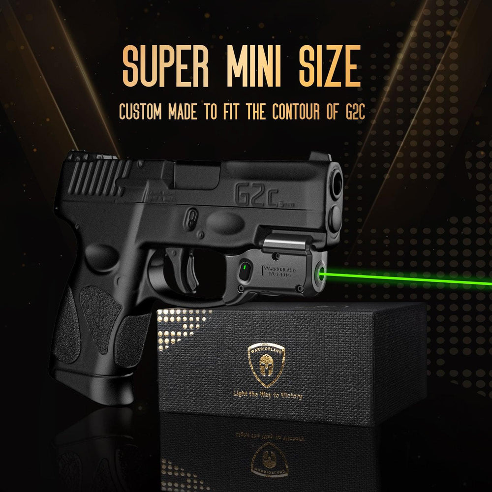 WARRIORLAND Green Laser Sight Tailored Fit Taurus G2C / Taurus G3C / M