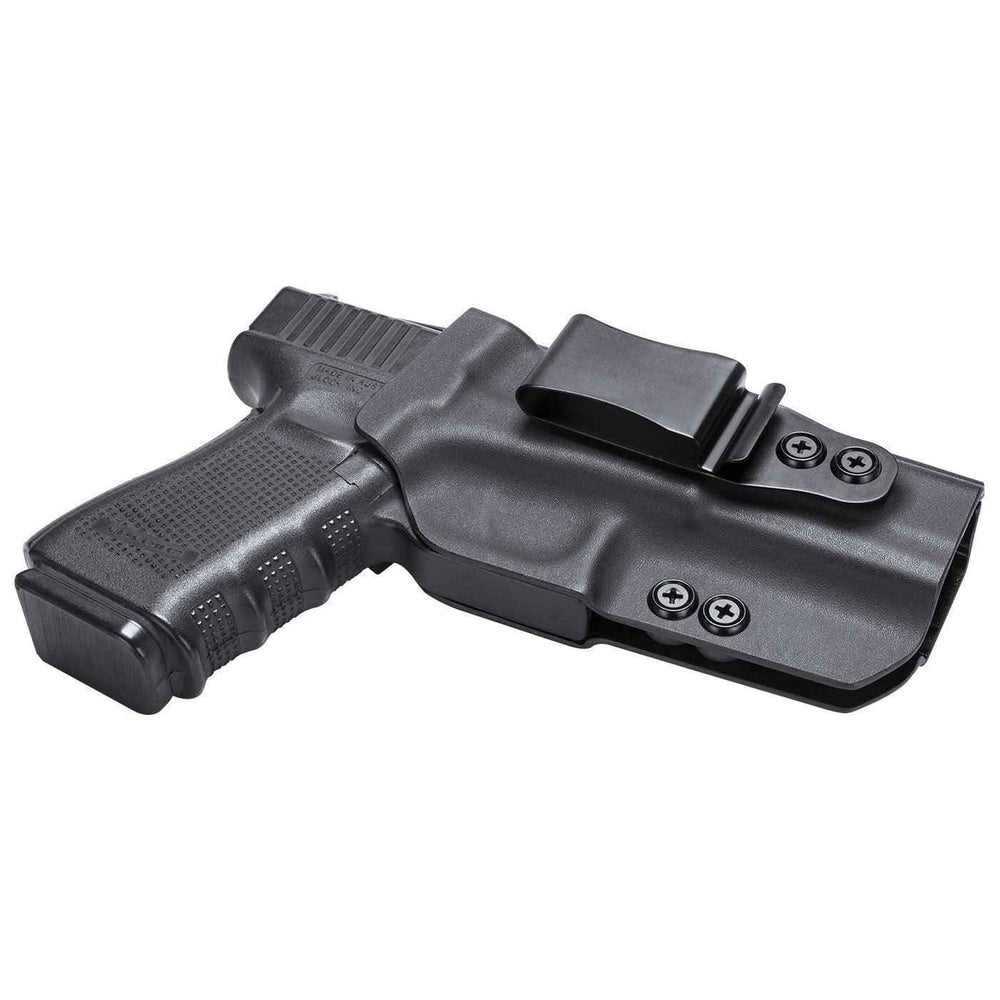 2 Pack 1.75 INCH BLACK OXIDE STEEL CLIP Belt Clip for IWB & OWB Sheath