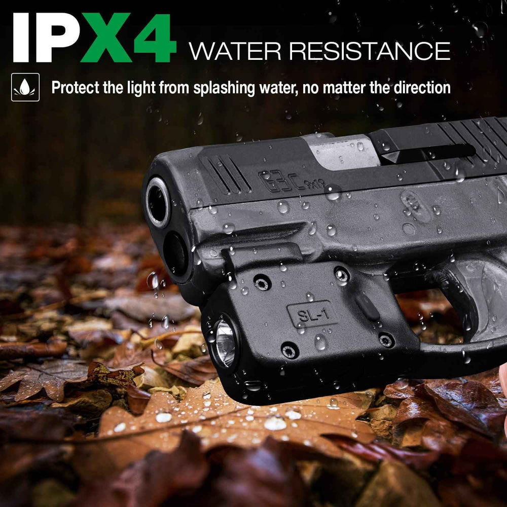 Mini Gun Light with Kydex Holster Tailored Made for Taurus G2C / Tauru