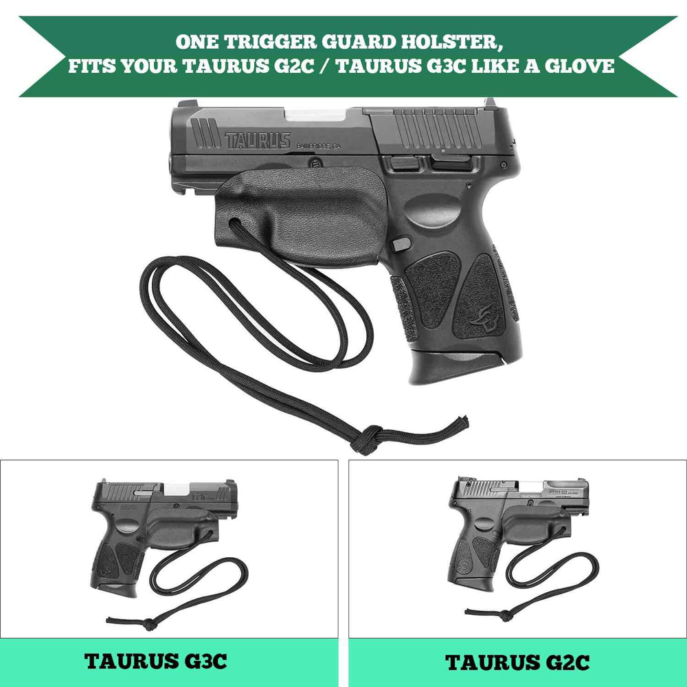 Kydex Trigger Guard Holster with Paracord | WARRIORLAND