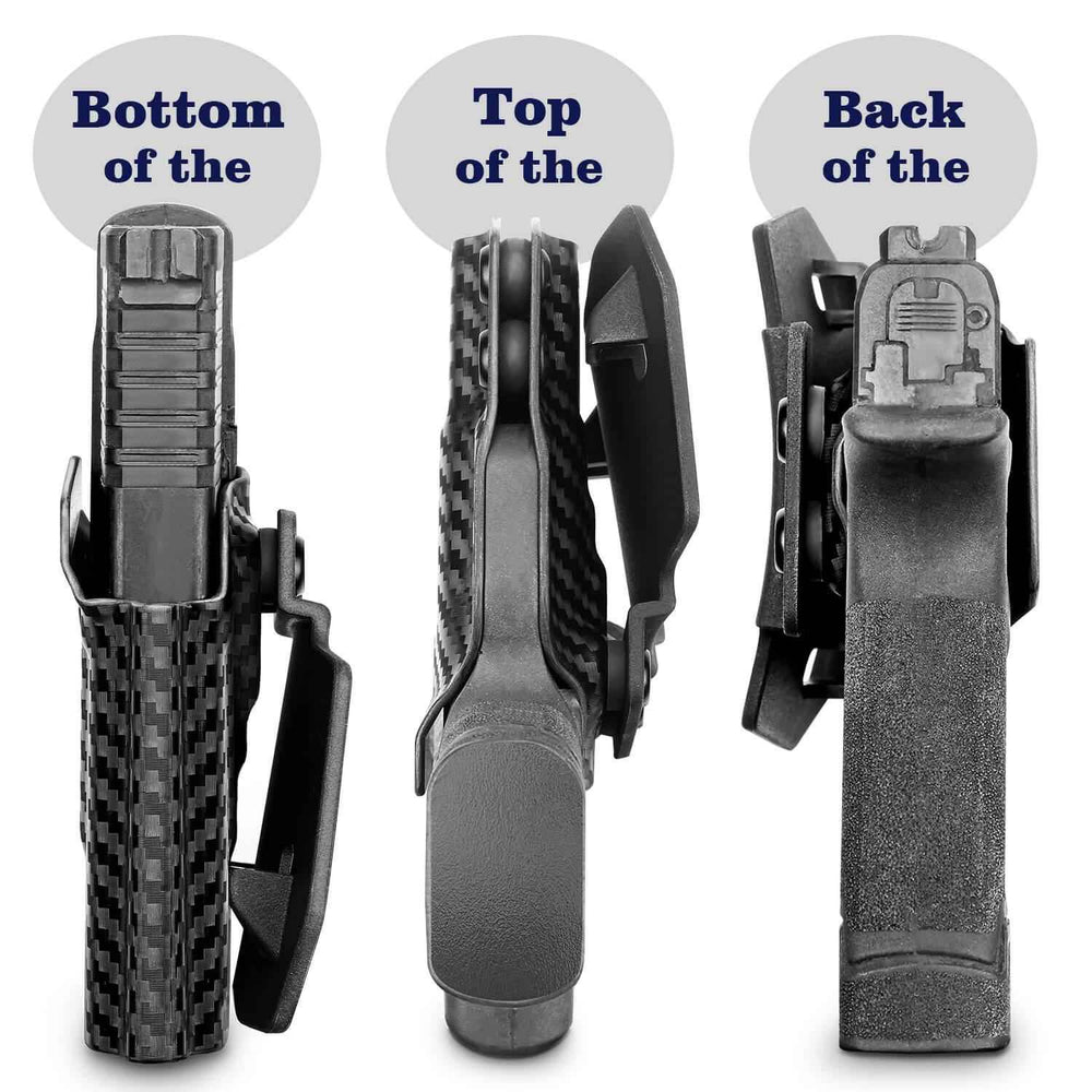 Carbon Fiber OWB Appendix Holster Springfield Armory Hellcat Pro